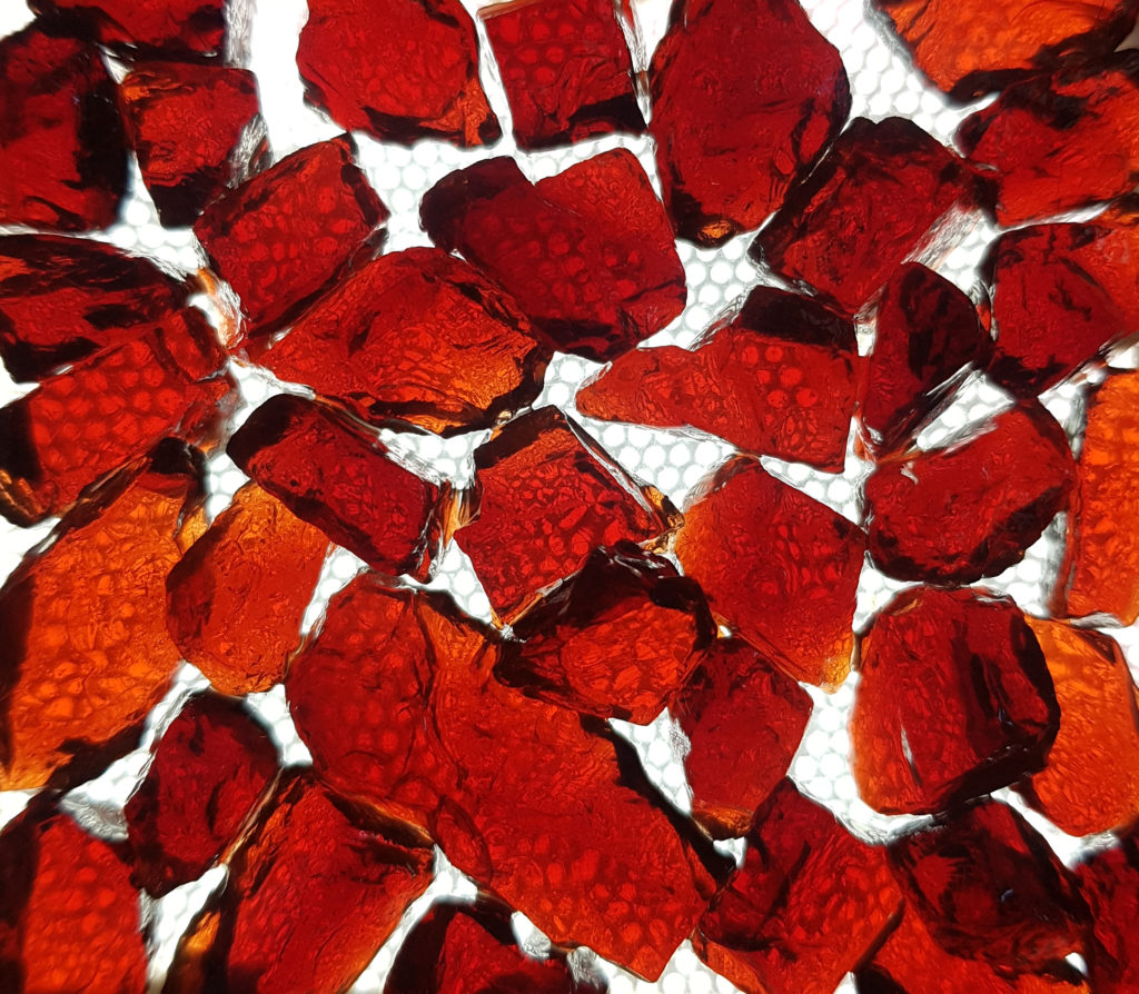 Pyrope-Almandine, Sangu garnet mines, Zambia - bulk. - Rocks, unboxed